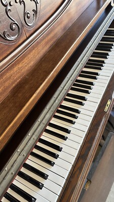 Antique player piano by Harwood New York Inner-player. 1925. | eBay