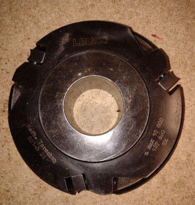 Leuco Tongue and Groove Cutter, Three Wing - Spindle Moulder Tooling ...