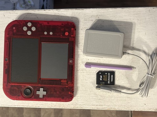 Pokemon 20th Anniversary Nintendo 2DS Console Omega Ruby Edition Rare ...