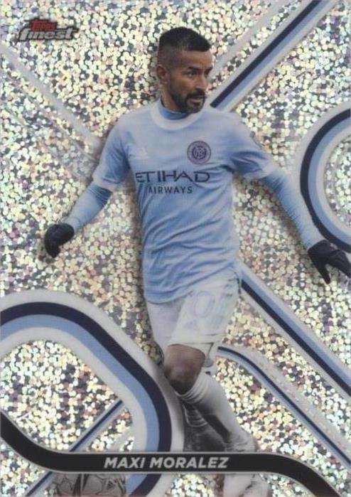 2022 Topps Finest MLS - Maxi Moralez #62 Speckle Refractor /175 for ...