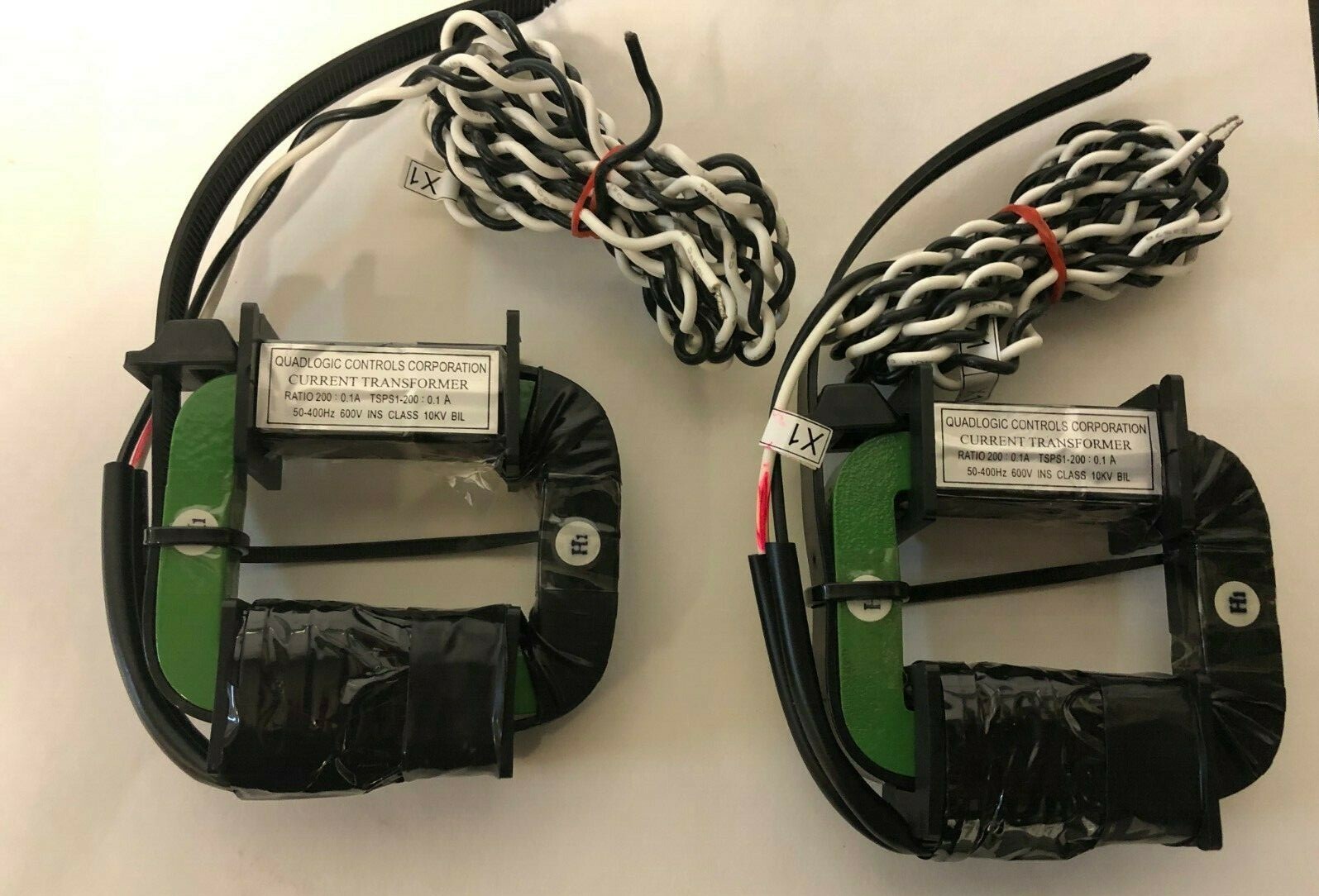LOT OF 6 QUADLOGIC CONTROLS, CURRENT TRANSFORMER, CTSP200 | eBay