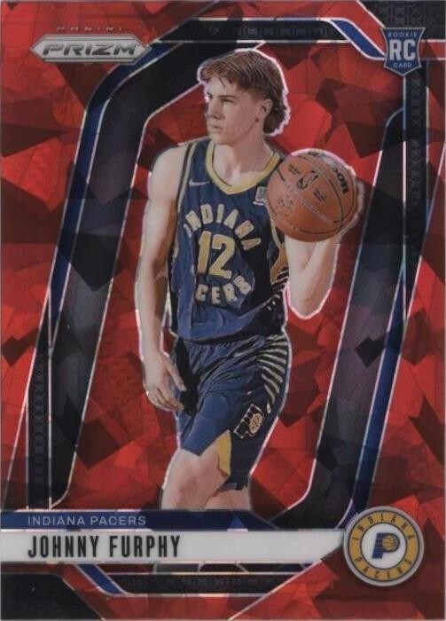 2024-25 Panini Prizm - Johnny Furphy #237 Red Ice Prizm (RC) for sale ...