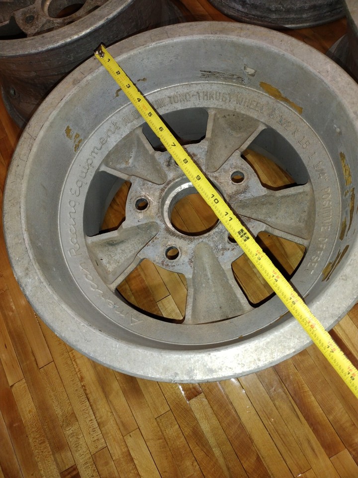 Set Of 4 American Racing Equipment Aluminum Torq 15x8.5 Wheels 1 1/4 ...