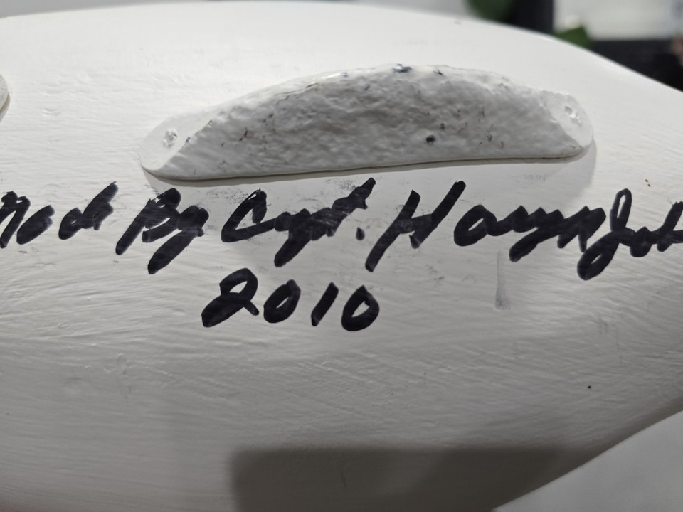 Chesapeake Bay MD Capt Harry Jobes Canvasback Duck Decoy Signed Clean ...