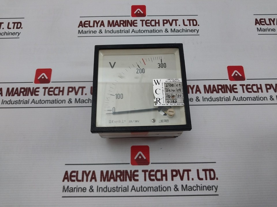 FRER 0-300V Analog Voltmeter Panel Meter 220/100V | eBay