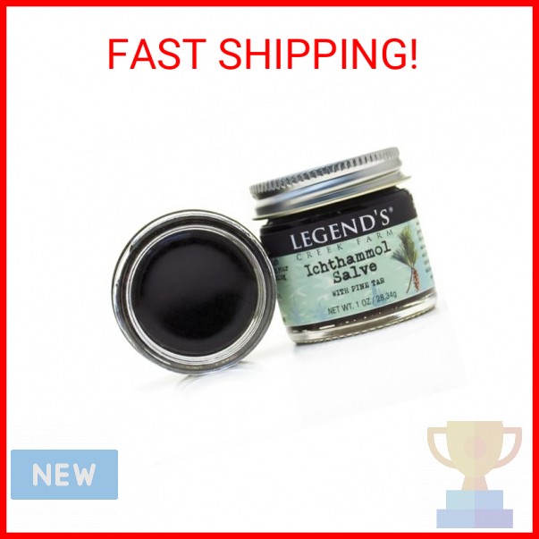 Legend's Creek Farm Herbal Salve - Healing Ointment with 20% Ichthammol ...