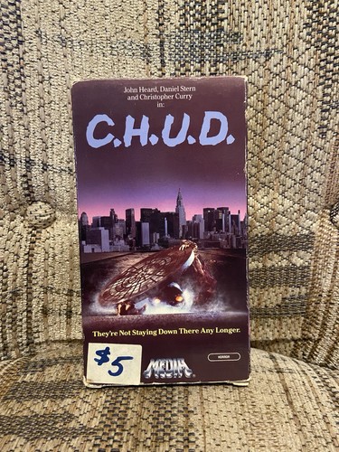 C.H.U.D. (VHS, 1988) Chud - Media Release - Cult 80s Horror Tape ...