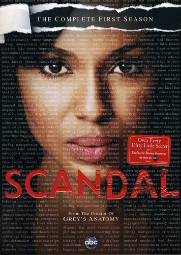 SCANDAL - The Complete First 1 One Season DVD 786936823561 | eBay