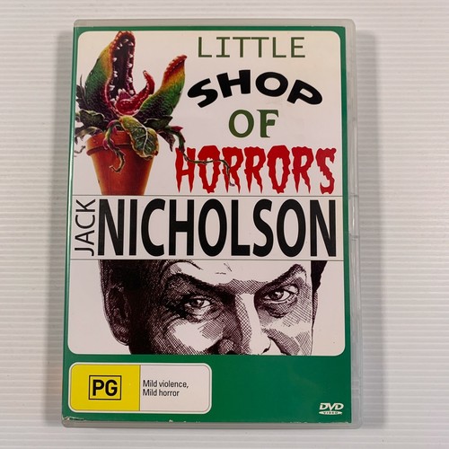 Little Shop Of Horrors (DVD, 1960) Jonathan Haze, Jack Nicholson Region ...