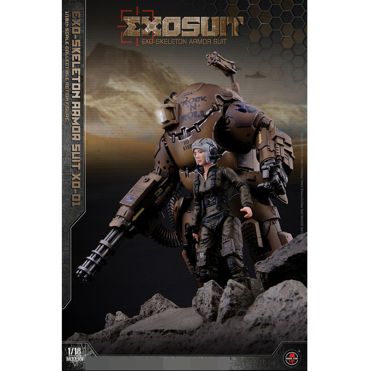 SoldierStory SSE001 1/18 EXO-Skeleton Armor Suit XO-01 SoldierStory SSE001 1/18 EXO-Skeleton Armor Suit XO-01
