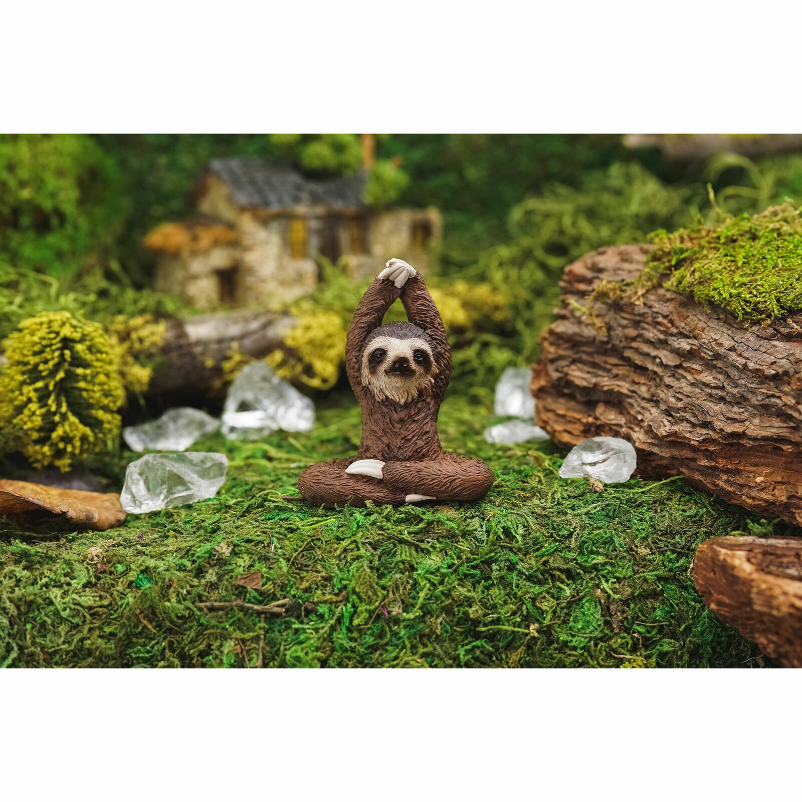 Yoga Sloth TO 4770 Miniature Fairy Garden | eBay