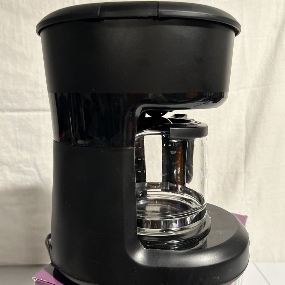 Mr Coffee 5-Cup Mini Brew Switch Coffee Maker, Black Model BVMC ...