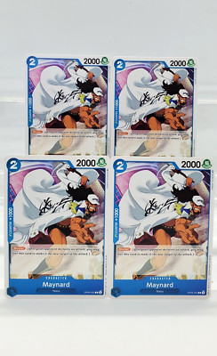 One Piece Card Game - Maynard OP05-052 - (4 Cards) | eBay