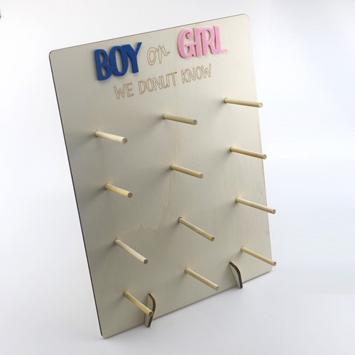 Donut Display Board Dessert Table Birthday Party Decorations ...