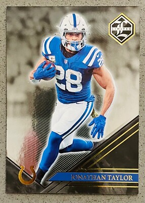 2022 Panini Limited Football NFL #48 Jonathan Taylor Base Trading Card ...