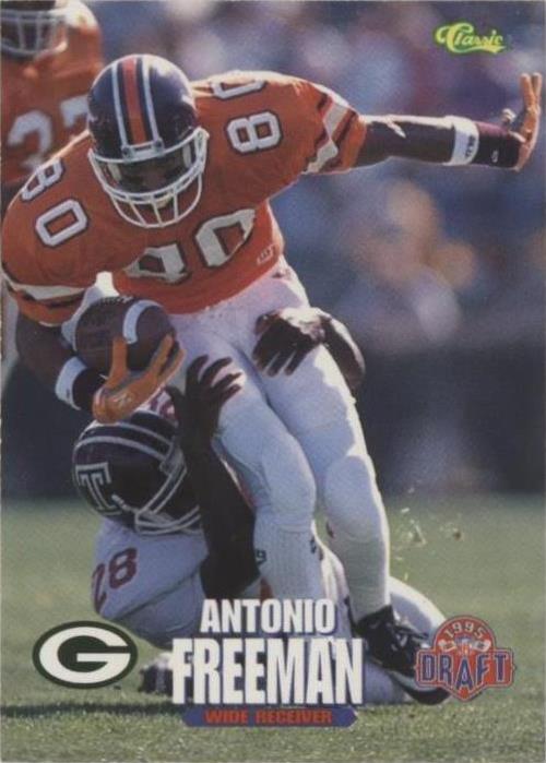 Las mejores ofertas en 1995 Classic NFL Draft Antonio Freeman #71 | eBay