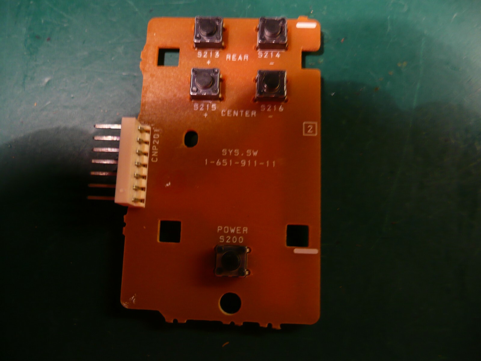 Sony STR-D615 Receiver Replacement Parts Circuit Board Part # 1-651-911 ...