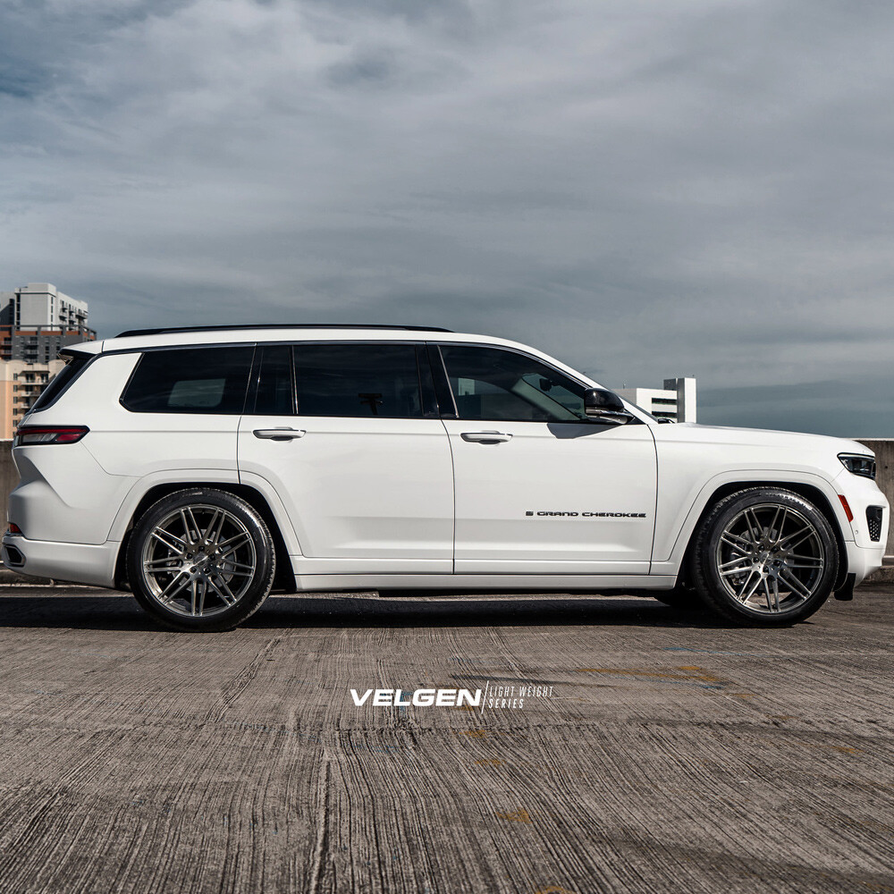 22" Velgen VF9 Titanium 22x10.5 Forged Wheels Rims Fits Ford Explorer ...