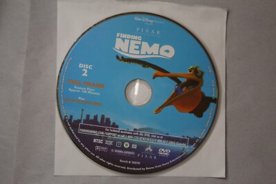 Finding Nemo (DVD, 2003) Full Frame + Bonus Features 786936826302| eBay