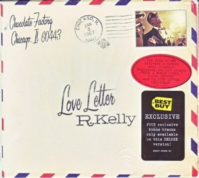 NEW R Kelly Love Letter Best Buy Exclusive Deluxe Edition Bonus Tracks ...