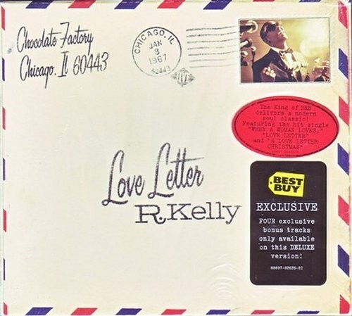 NEW R Kelly Love Letter Best Buy Exclusive Deluxe Edition Bonus Tracks ...