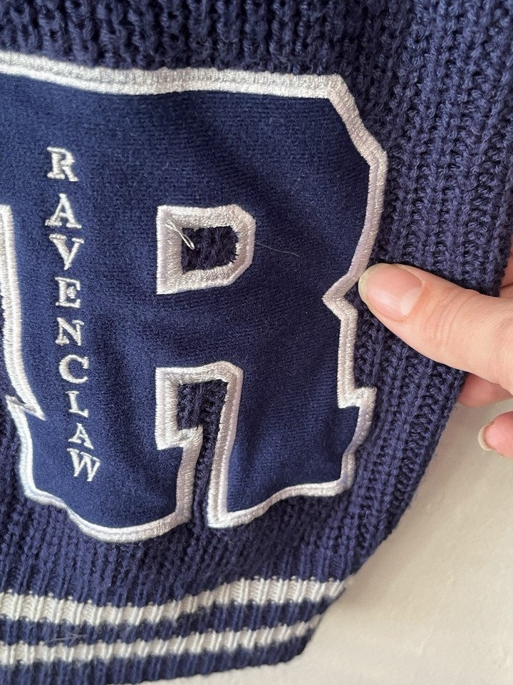 Hot Topic Harry Potter Ravenclaw Sweater Dress Size 2 Varsity | eBay