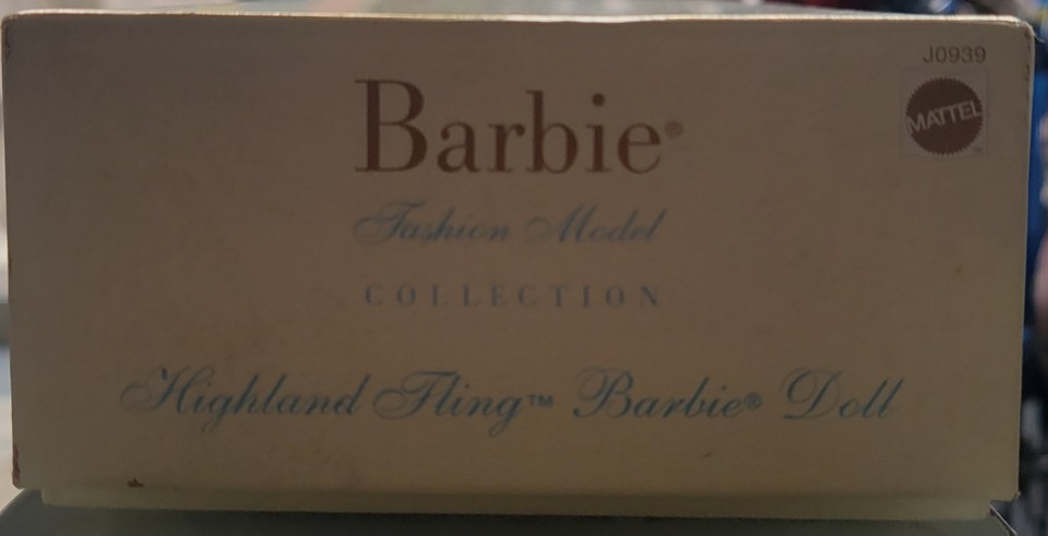 Barbie Fashion Model HIGHLAND FLING Gold Label Silkstone Doll 2005 NIB ...