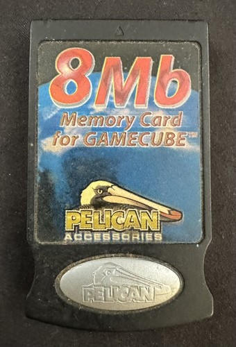 Vintage Pelican Accessories 8MB Memory Card for GameCube | eBay