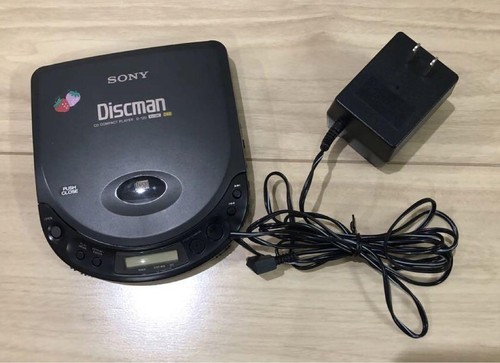 Sony Discman D-120 Portable CD Player with AC Adapter 5.1in x 5.9in x 1 ...