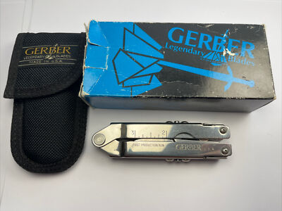 Gerber 55800 Multi-Plier Stainless Finish First Production Run USA | eBay