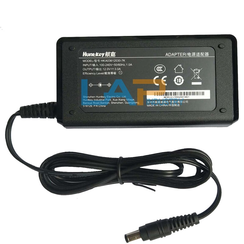 1PCS NEW For Huntkey Industrial Power Adapter HKA03612030-7K ...