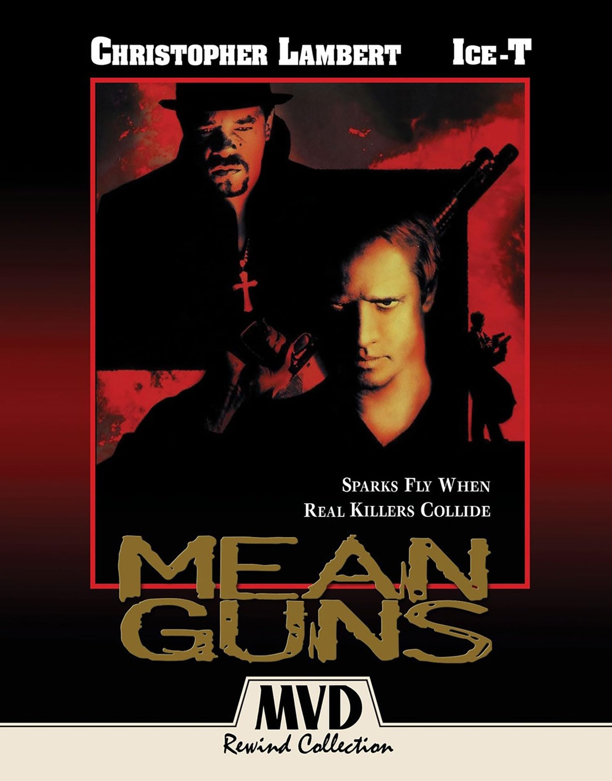 Mean Guns (Blu-ray) Ice-T Christopher Lambert Deborah Van Valkenburgh ...