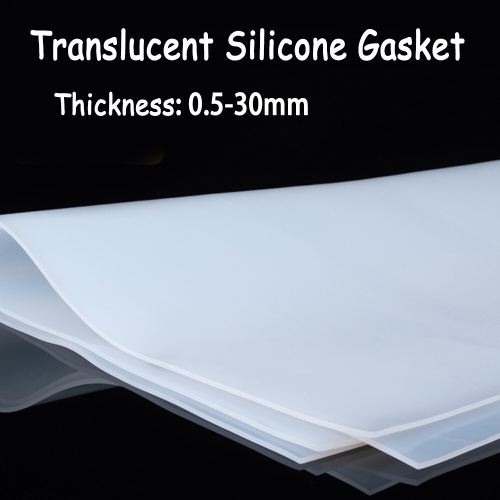 White Translucent Silicone Sheet Thick 0.5mm~30mm Silica Rubber Soft ...