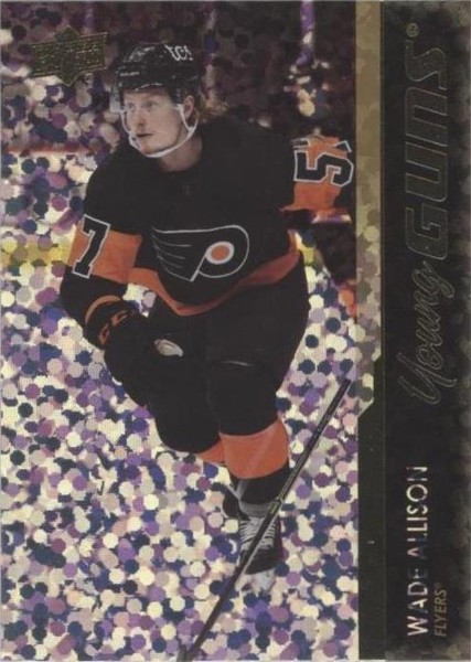 2021-22 Upper Deck Series 1 - Young Guns Speckled Rainbow Foil #209 ...