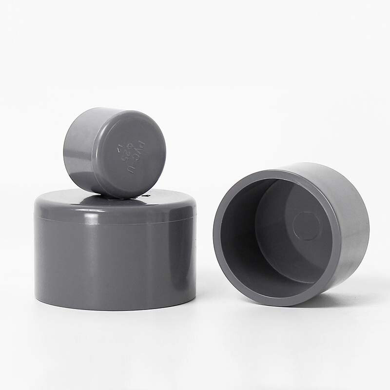 PVC Pipe End Cap Fitting Pipe Blank Cap 20/25/32/40/50/63/75/90~200mm ...