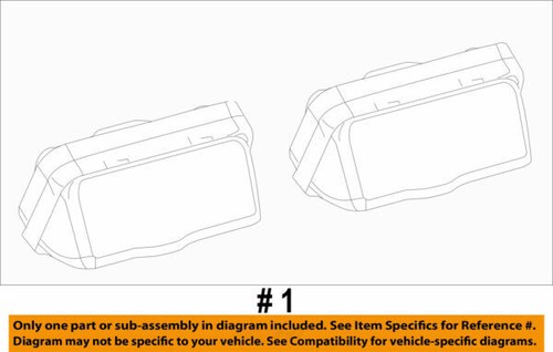 81204-47010 Toyota Lamp sub-assy, license plate 8120447010, New Genuine ...