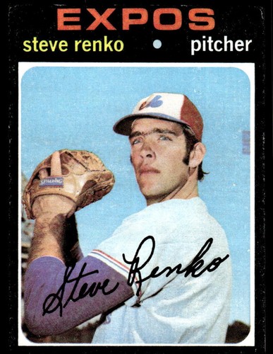 1971 Topps Steve Renko #209 Montreal Expos Baseball Card | eBay