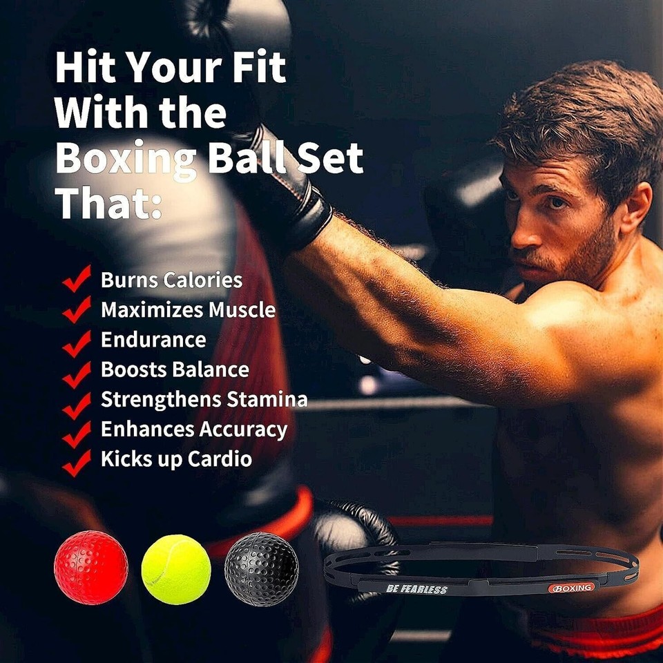 Boxbollen Original with App, Used by Celebrities - Mma Gear Boxing Ball ...