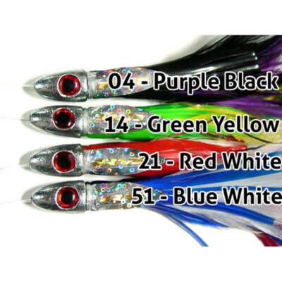 BRAID TROLLING LURE DOLPHIN FEATHER 5" | eBay