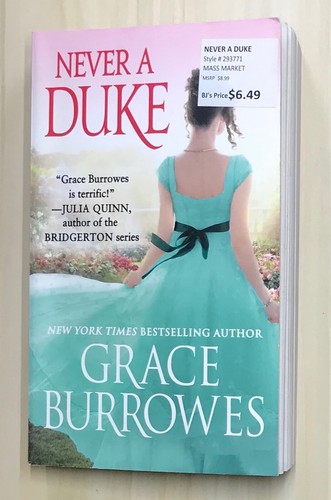 Never a Duke by Grace Burrowes 2022 paperback 9781538706985| eBay