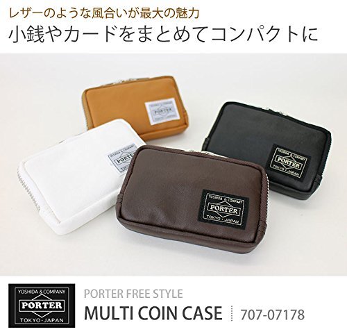 Yoshida & Co. PORTER Freestyle Coin Multi Case Black 707 Yoshida & Co. PORTER Freestyle Coin Multi Case Black 707