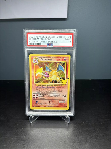 2021 Pokemon Charizard 4/102 CEL Celebrations Classic Collection Holo ...