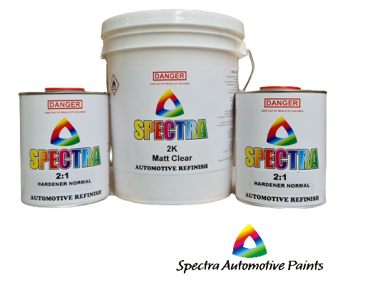 Spectra Matt Clear Kit (2K) 6lt, 2:1 Automotive Paint | eBay