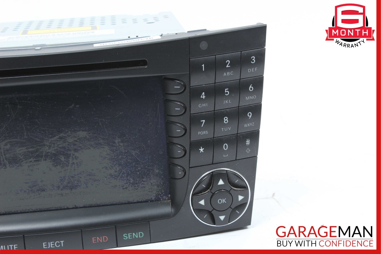 03-08 Mercedes W211 E350 Command Head Unit Receiver Navigation Radio CD ...