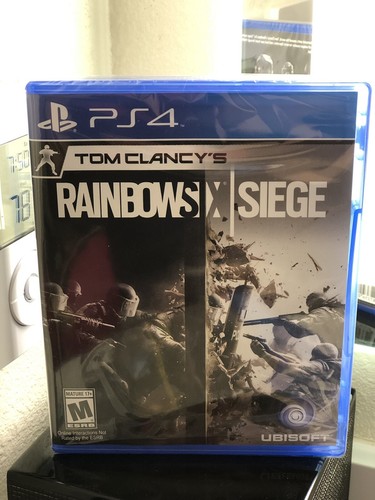 PLAYSTATION 4 PS4 GAME TOM CLANCY'S RAINBOW SIX SIEGE BRAND NEW AND ...
