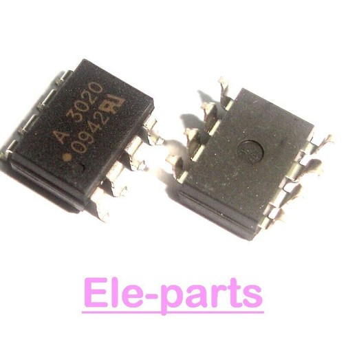 5 PCS HCPL-3020 SOP-8 HCPL3020 A3020 -8 IGBT Gate Drive Optocoupler #W4 ...