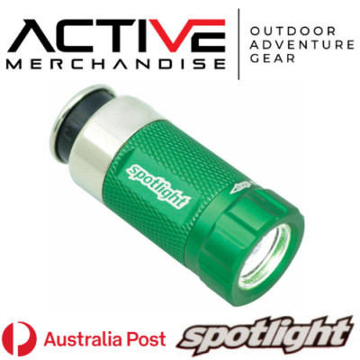 Spotlight Turbo 12V Port LED Rechargeable Flashlight Torch + 2 Free ...