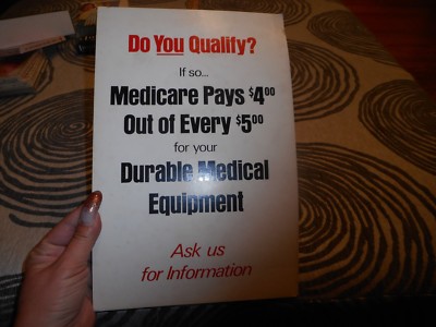 Vintage Advertising Sign Medicare | eBay