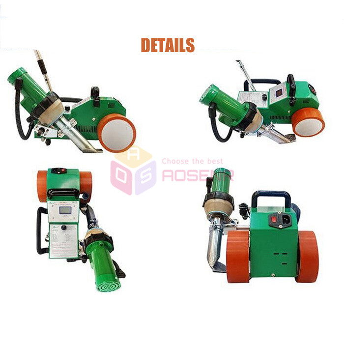 2600W Automatic TPO Waterproofing Membrane PVC Roofing Hot Air Welding ...