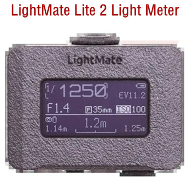 LightMate Lite 2 Camera DSLR Film Light Meter Shutter Speed Aperture ...
